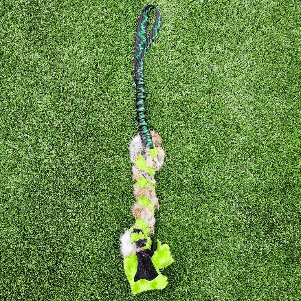 Rabbit Twist Rabbit Skin Tug | Premium Rabbit Skin Dog Toy | CIK9